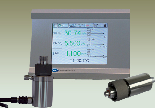 HACH ORBISPHERE 511 Dissolved Gas Nitrogen Analyzer Optical DO 2 HACH ORBISPHERE 511 Dissolved Gas Nitrogen Analyzer Optical DO 2